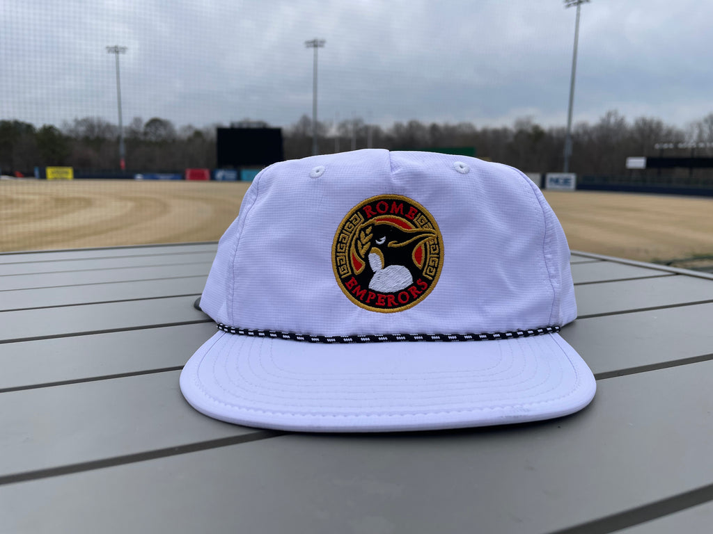 White Roundel Emperors Camper Hat – Rome Emperors